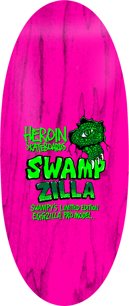 HEROIN SWAMPZILLA EGG DECK — Modern Skate & Surf
