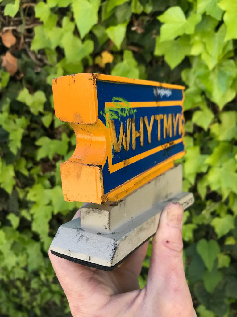 WHYTMYK CONCRETE BLOCKBUSTER SIGN — Modern Skate & Surf