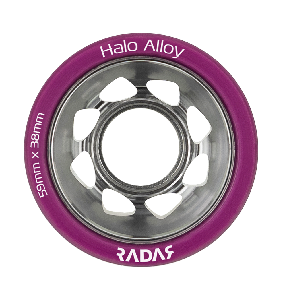 RIEDELL HALO ALLOY WHEELS 4 PK — Modern Skate & Surf