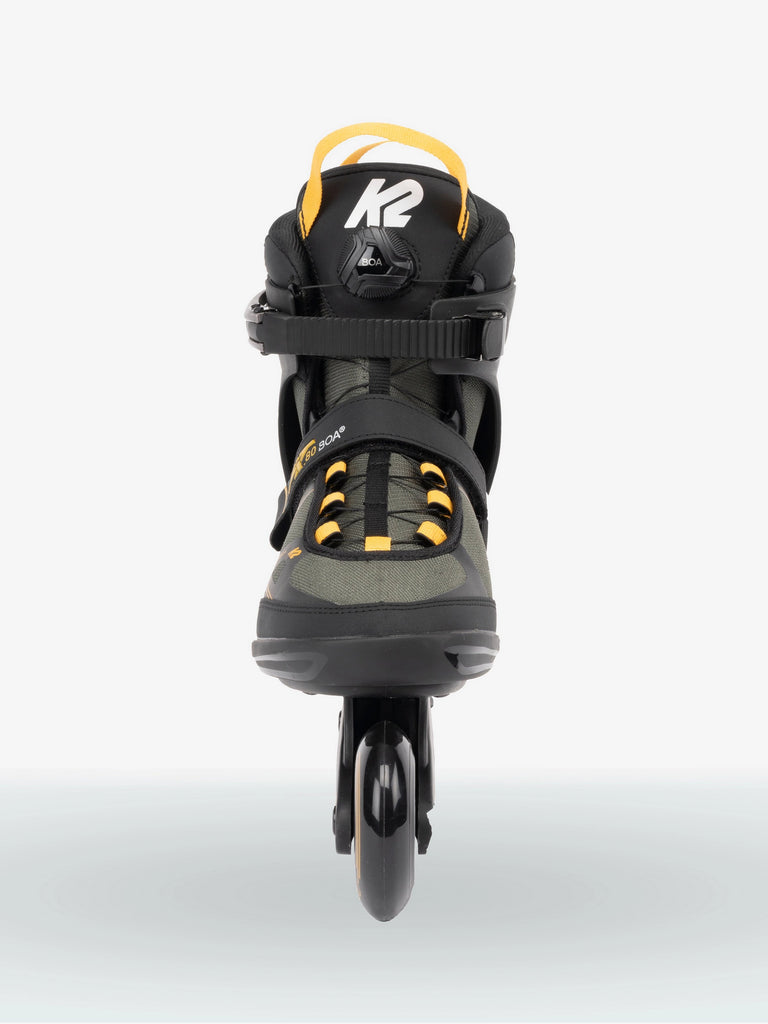 K2 F.I.T. 80 BOA INLINE SKATES 2022-BLACK/GREY/ORANGE — Modern Skate & Surf