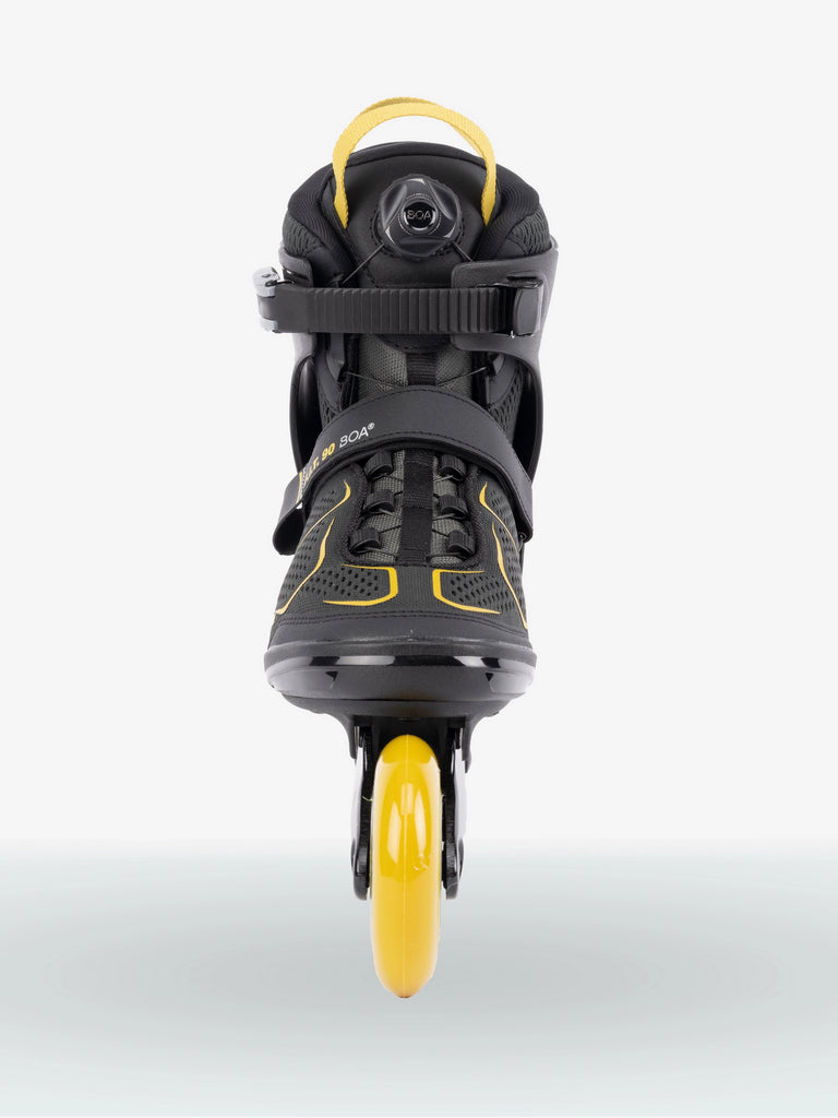 K2 F.I.T. 90 INLINE SKATES 2022-GREY/MUSTARD — Modern Skate & Surf